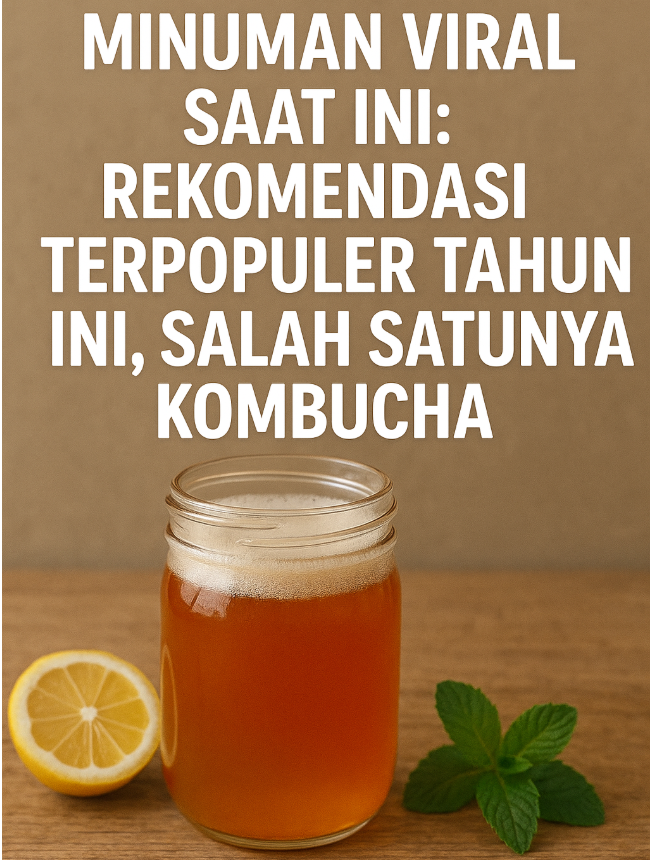 Minuman Viral Terpopuler Tahun Ini, Ada Kombucha